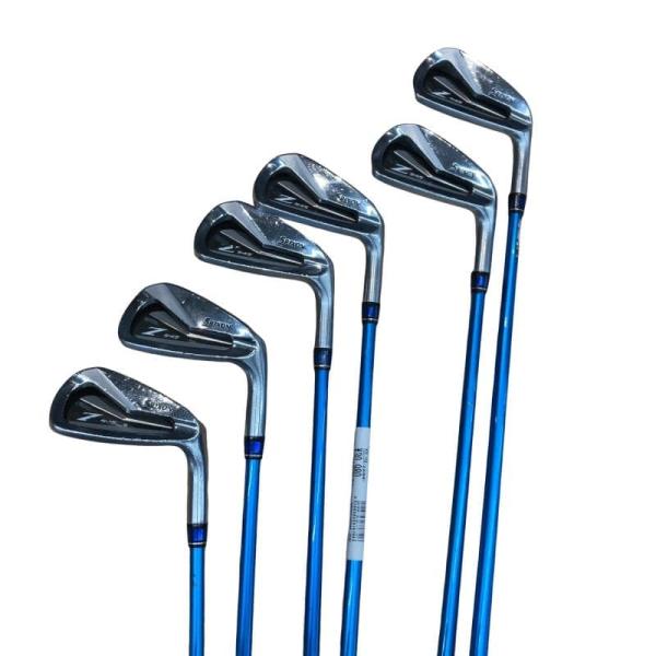 中古　Dランク　ダンロップ　ＳＲＩＸＯＮ　ＳＲＩＸＯＮ　Ｚ５４５　　６Ｓ（実本数：６本セット）　アイアンセット　Ｍｉｙａｚａｋｉ　Ｋｏｓｕｍａ　Ｂｌｕｅ（水）　Ｉｒｏｎ 　フレックスＳ ロフト角:24.00