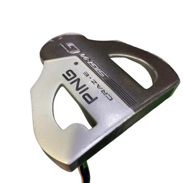 中古　Cランク　ピン　ＳＩＧＭＡ　Ｇ　ＳＩＧＭＡ　Ｇ　ＣＲＡＺ−Ｅ　３４インチ（ＰＰ６０）　パター　スチール 　フレックスその他 ロフト角:3.00