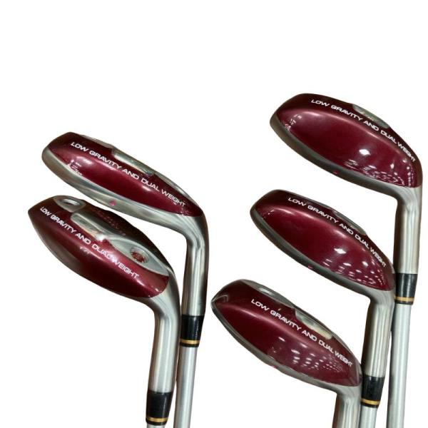 中古　Bランク　スポルディング　ＳＰＡＬＤＩＮＧ　ＳＰＡＬＤＩＮＧ　ＨＩＧＨ　ＢＡＬＬ　ＰＯＷＥＲ　ＩＲＯＮ　ＬＳ　５Ｓ　レディース（実本数：５本セット）　アイアンセット　ＧＲＡＰＨＩＴＥ 　フレックスＬ ロフト角:30.00