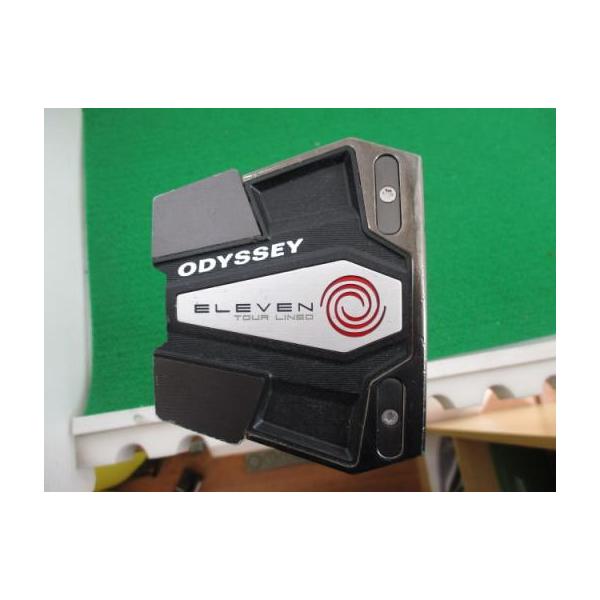中古　Cランク　オデッセイ　ＥＬＥＶＥＮ　ＥＬＥＶＥＮ　Ｓ　ＴＯＵＲ　ＬＩＮＥＤ　３４インチ　パター　ＳＴＲＯＫＥ　ＬＡＢ 　フレックスその他 ロフト角:3.00