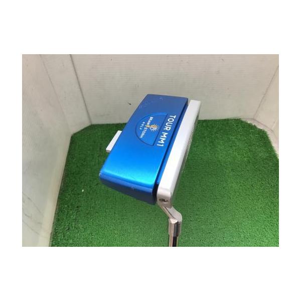 中古　Cランク　ＢＲＡＩＮ　ＳＴＯＲＭ　ＧＯＬＦ　ＨＡＰＰＹ　ＨＡＰＰＹ　ＴＯＵＲ　ＭＩＤ　ＭＡＬＬＥＴ　３４インチ　パター　スチール 　フレックスその他 ロフト角:3.50