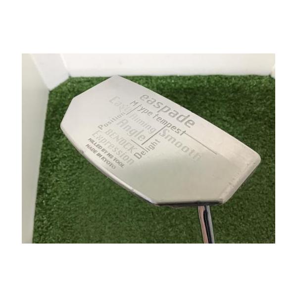中古　Cランク　ＢＥＮＯＣＫ　ＢＥＮＯＣＫ　ＢＥＮＯＣＫ　ｅａｓｐａｄｅ　Ｍ　ｔｙｐｅ　３４インチ　パター　スチール 　フレックスその他 ロフト角:3.00