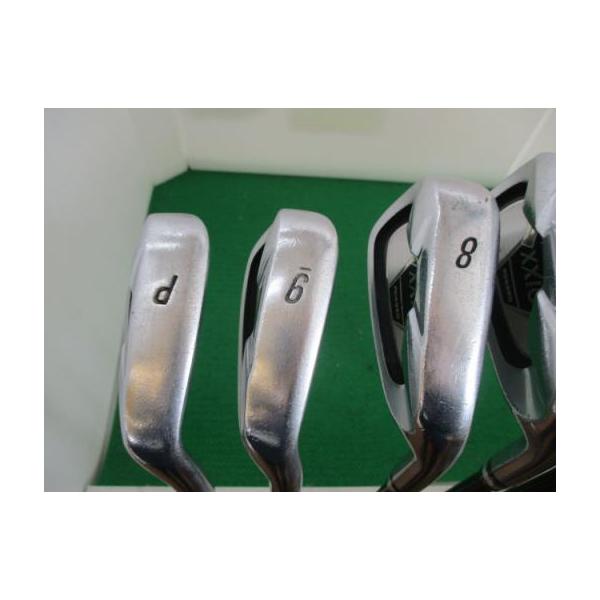中古　Cランク　ダンロップ　ＸＸＩＯ　ＸＸＩＯ　ＦＯＲＧＥＤ（２００９）　　６Ｓ（実本数：６本セット）　アイアンセット　ＸＸＩＯ　ＭＸ２０００ 　フレックスＳ ロフト角:24.00