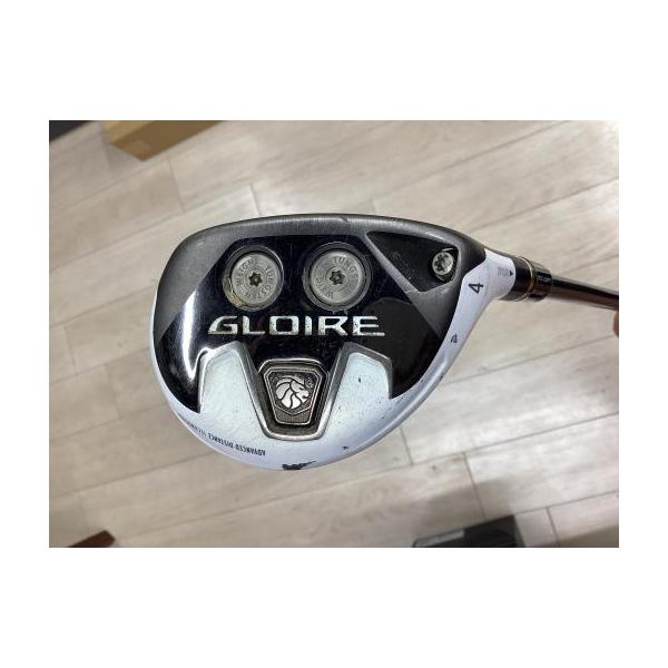 中古　Cランク　テーラーメイド　ＧＬＯＩＲＥ　ＧＬＯＩＲＥ　ユーティリティ　Ｕ４　ユーティリティ　ＧＬＯＩＲＥ　ＲＥＳＣＵＥ 　フレックスＲ ロフト角:21.00
