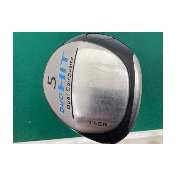 中古　Cランク　プロギア PRGR デュオヒット DUO HIT DUO HIT 5W レディース フェアウェイウッド DUO HIT 41インチ フレックスA ロフト角:18