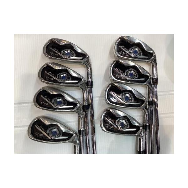 中古　Cランク　ブリヂストン　ＴＯＵＲＳＴＡＧＥ　ＴＯＵＲＳＴＡＧＥ　ＶｉＱ（２０１２）　８Ｓ（実本数：８本セット）　アイアンセット　ＧＳ　８５ 　フレックスＳ ロフト角:24.00
