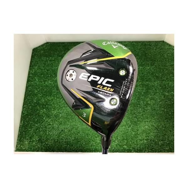 中古　Cランク　キャロウェイ　ＥＰＩＣ　ＦＬＡＳＨ　ＥＰＩＣ　ＦＬＡＳＨ　ＳＴＡＲ　　３Ｗ　フェアウェイウッド　Ｓｐｅｅｄｅｒ　ＥＶＯＬＵＴＩＯＮ　Ｖ　ＦＷ　５０ 　フレックスＳ ロフト角:15.00