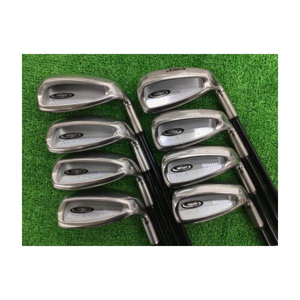 中古　Cランク　マグレガー　ＭＡＣＴＥＣ　ＭＡＣＴＥＣ　ＮＶ３　　８Ｓ（実本数：８本セット）　アイアンセット　トリプルアクション 　フレックスＲ ロフト角:24.00