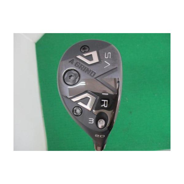 中古　Cランク　Ａ　ＤＥＳＩＧＮ　ＧＯＬＦ　Ａ　ＧＲＩＮＤ　Ａ　ＧＲＩＮＤ　ＳＡＶＩＲ　３Ｕ　ユーティリティ　純正特注シャフト 　フレックスＳ ロフト角:20.00
