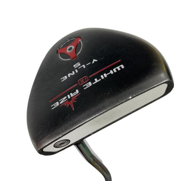 中古　Dランク　オデッセイ　ＷＨＩＴＥ　ＲＩＺＥ　ｉｘ　ＷＨＩＴＥ　ＲＩＺＥ　ｉｘ　Ｖ−ＬＩＮＥ　＃５　３５インチ　パター　スチール 　フレックスその他 ロフト角:3.00