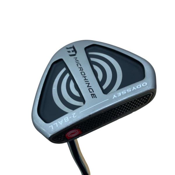 中古　Cランク　オデッセイ　ＭＩＣＲＯＨＩＮＧＥ　ＭＩＣＲＯＨＩＮＧＥ　Ｖ−ＬＩＮＥ　２−ＢＡＬＬ　３４インチ　パター　スチール 　フレックスその他 ロフト角:3.00