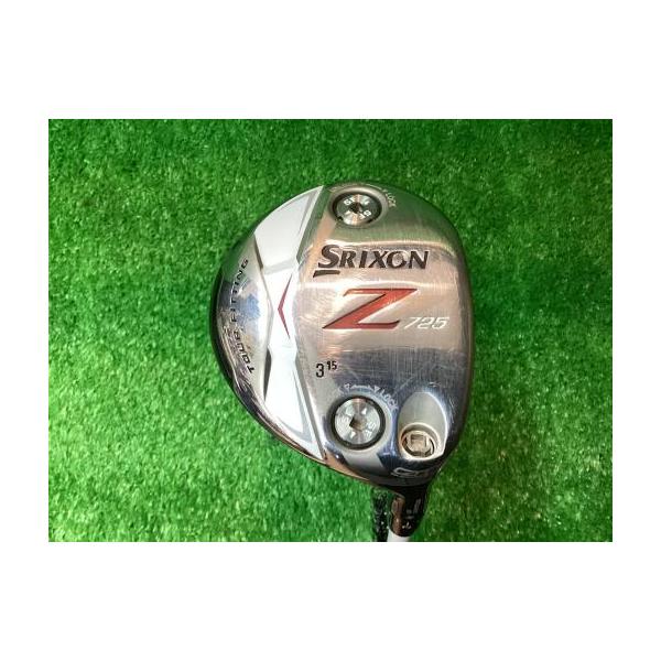 中古　Dランク　ダンロップ スリクソン SRIXON Z725 3W フェアウェイウッド Miyazaki KENA Blue 6 43インチ フレックスS ロフト角:15