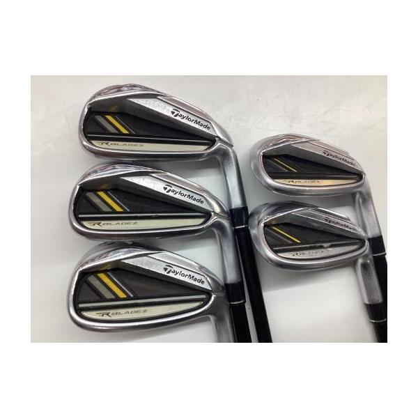 中古　Dランク　テーラーメイド　ＲＯＣＫＥＴ　ＢＬＡＤＥＺ　ＲＯＣＫＥＴ　ＢＬＡＤＥＺ　　６Ｓ（実本数：５本セット）　アイアンセット　ＴＭ７−１１３ 　フレックスＲ ロフト角:23.00