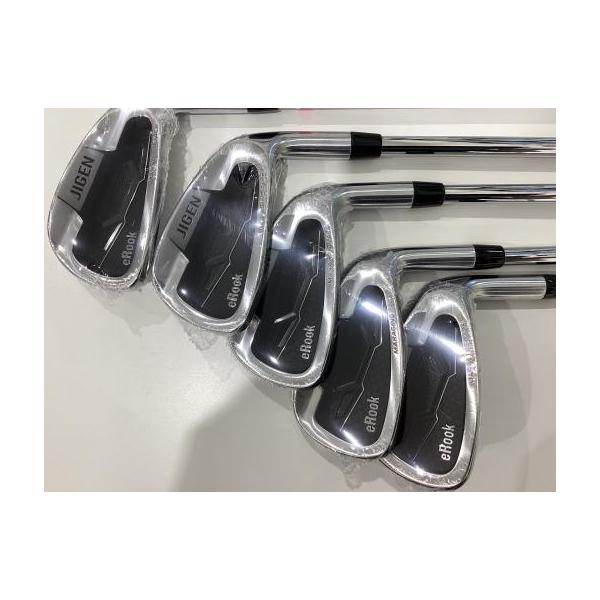 中古　Bランク　ＪＩＧＥＮ　ｅＲｏｏｋ　ＪＩＧＥＮ　ｅＲｏｏｋ　６Ｓ（実本数：５本セット）　アイアンセット　純正特注シャフト 　フレックスＳ ロフト角:24.00
