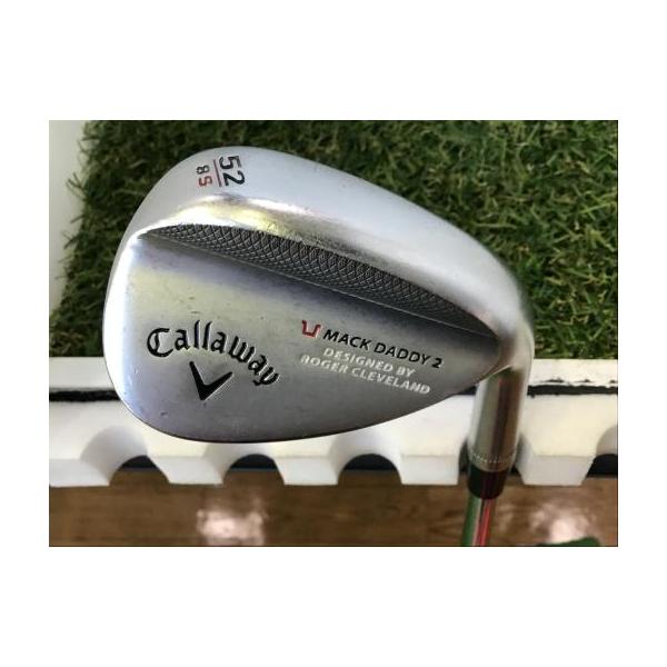 中古　Cランク　キャロウェイ　ＭＡＣＫ　ＤＡＤＤＹ　ＭＡＣＫ　ＤＡＤＤＹ　２　クロムメッキ　５２°／０８°Ｓ　ウェッジ　ＮＳ　ＰＲＯ　９５０ＧＨ 　フレックスＳ ロフト角:52.00