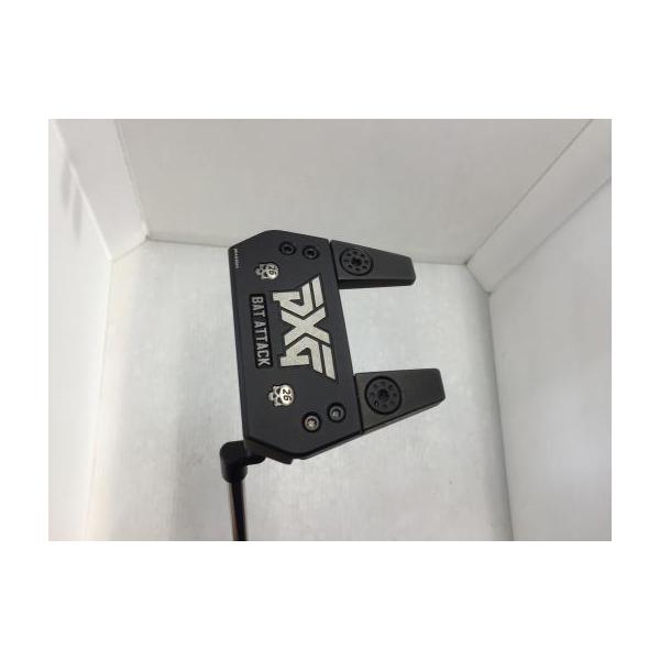 中古　Bランク　ＰＸＧ　ＢＡＴＴＬＥ　ＲＥＡＤＹ　ＩＩ　ＢＡＴＴＬＥ　ＲＥＡＤＹ　ＩＩ　ＢＡＴ　ＡＴＴＡＣＫ（クランク）　レフティ　パター　スチール 　フレックスその他 ロフト角:3.00