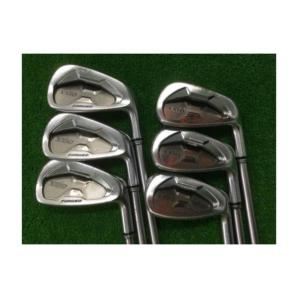 中古　Dランク　ダンロップ　ＸＸＩＯ　ＸＸＩＯ　ＦＯＲＧＥＤ（２０１５）　６Ｓ（実本数：６本セット）　アイアンセット　ＸＸＩＯ　ＭＸ５０００ 　フレックスＲ ロフト角:24.00