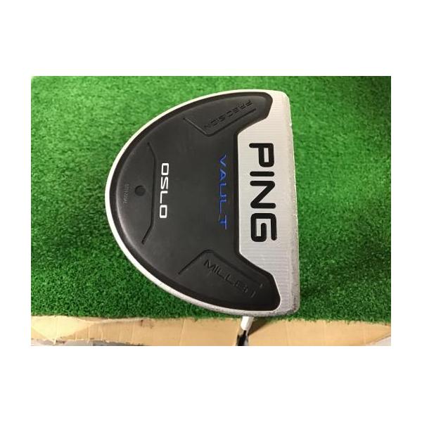 中古　Cランク　ピン　ＶＡＵＬＴ　ＶＡＵＬＴ　ＯＳＬＯ　シルバー　３４インチ　パター　スチール 　フレックスその他 ロフト角:0.00