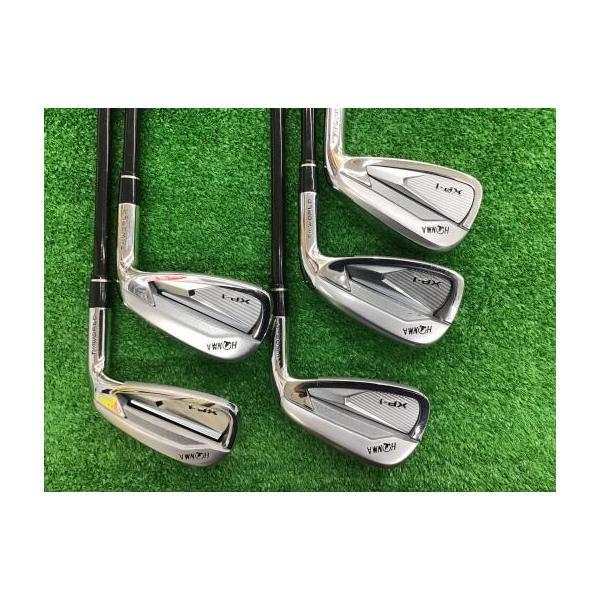 中古　Cランク　本間ゴルフ　ＴＯＵＲ　ＷＯＲＬＤ　ＴＯＵＲ　ＷＯＲＬＤ　ＸＰ−１　５Ｓ（実本数：５本セット）　アイアンセット　ＶＩＺＡＲＤ　４３（ＩＲ） 　フレックスＳＲ ロフト角:28.50