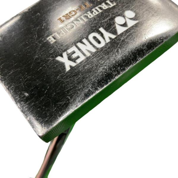 中古　Dランク　ヨネックス　ＴＲＩＰＲＩＮＣＩＰＬＥ　ＴＲＩＰＲＩＮＣＩＰＬＥ　ＴＰ−ＧＲ１　３４インチ　パター　スチール 　フレックスその他 ロフト角:3.00