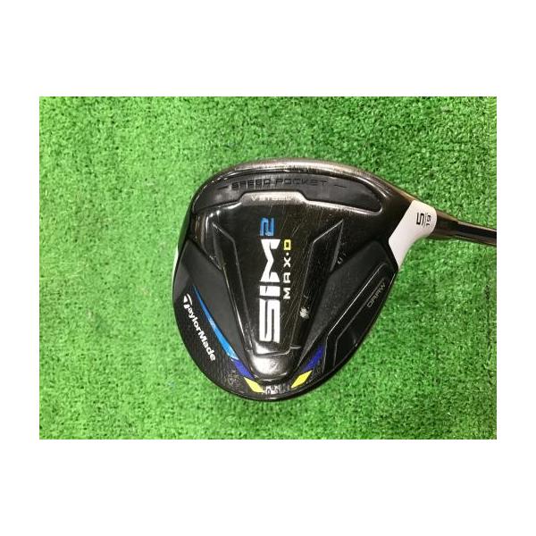 中古　Cランク　テーラーメイド　ＳＩＭ２　ＳＩＭ２　ＭＡＸ−Ｄ　５Ｗ　フェアウェイウッド　ＴＥＮＳＥＩ　ＢＬＵＥ　ＴＭ５０（ＳＩＭ２　ＦＷ） 　フレックスＲ ロフト角:19.00