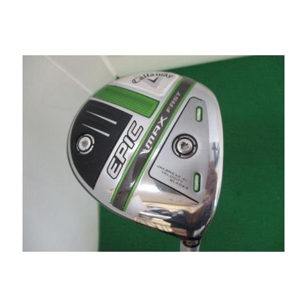 中古　Cランク　キャロウェイ　ＥＰＩＣ　ＥＰＩＣ　ＭＡＸ　ＦＡＳＴ　３Ｗ　レディース　フェアウェイウッド　ＥＬＤＩＯ　ｆｏｒ　ＣＷ　４０（ＦＷ） 　フレックスＡ ロフト角:15.00