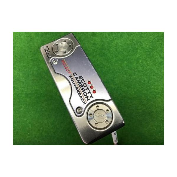 中古　Cランク　タイトリスト　ＳＣＯＴＴＹ　ＣＡＭＥＲＯＮ　ｓｅｌｅｃｔ　ＳＣＯＴＴＹ　ＣＡＭＥＲＯＮ　ｓｅｌｅｃｔ　ＳＱＵＡＲＥＢＡＣＫ（２０１８）　３３インチ　パター　スチール 　フレックスその他 ロフト角:3.50