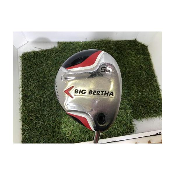 中古　Cランク　キャロウェイ　ＢＩＧ　ＢＥＲＴＨＡ　ＢＩＧ　ＢＥＲＴＨＡ（２００７）　５Ｗ　フェアウェイウッド　ＢＢ−ＳＥＲＩＥＳ　５５Ｗ 　フレックスＳＲ ロフト角:19.00