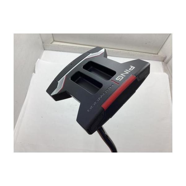 中古　Bランク　ピン　ＰＩＮＧ　ＰＩＮＧ　ＨＡＲＷＯＯＤ（２０２１）　３４インチ（ＰＰ５８）　パター　スチール 　フレックスその他 ロフト角:3.00