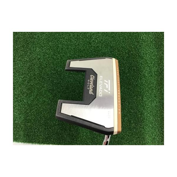 中古　Cランク　クリーブランド　ＴＦｉ　ＴＦｉ　２１３５　ＥＬＥＶＡＤＯ　ＣＢ（ブラック）　３５インチ　ＵＳＡ　パター　スチール 　フレックスその他 ロフト角:3.00