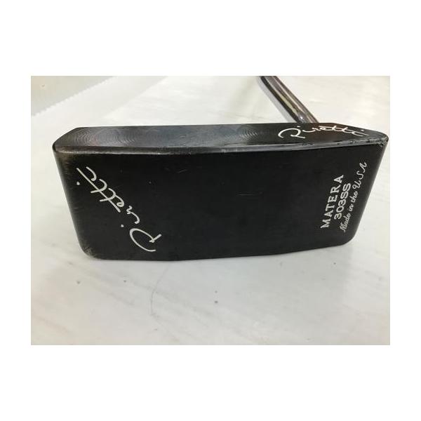 中古　Cランク　Ｐｉｒｅｔｔｉ　Ｐｉｒｅｔｔｉ　Ｐｉｒｅｔｔｉ　ＭＩＤＮＩＧＨＴ　ＢＬＡＣＫ　ＭＡＴＥＲＡ　ＴＦ　３３インチ　パター　スチール 　フレックスその他 ロフト角:2.50