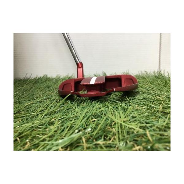 中古　Cランク　オデッセイ　Ｏ　ＷＯＲＫＳ　ＲＥＤ　Ｏ　ＷＯＲＫＳ　ＲＥＤ　ＭＡＲＸＭＡＮ　３３インチ　パター　スチール 　フレックスその他 ロフト角:3.00