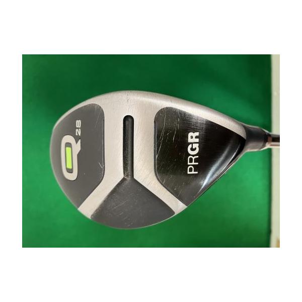 中古　Cランク　プロギア　Ｑ　Ｑ　２８°　レディース　ユーティリティ　Ｑ　オリジナルカーボン 　フレックスＬ ロフト角:28.00