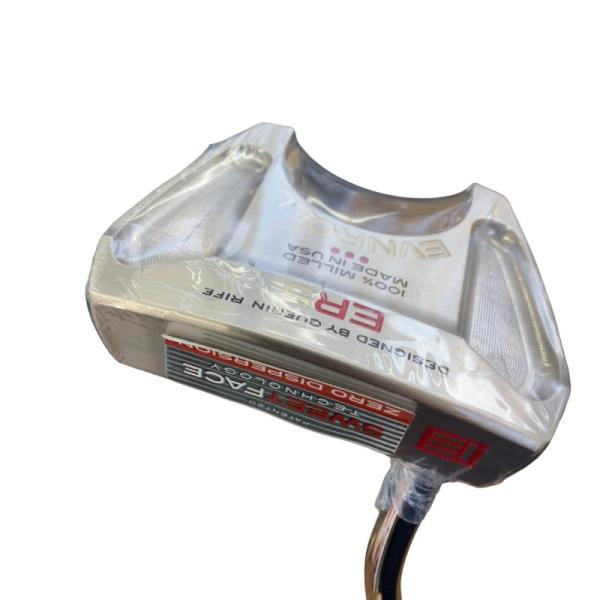 中古　Nランク　ＥＶＮＲＯＬＬ　ＥＶＮＲＯＬＬ　ＥＶＮＲＯＬＬ　ＥＲ５　３４インチ　レフティ（ＴＯＵＲＴＡＣ赤）　パター　スチール 　フレックスその他 ロフト角:2.00