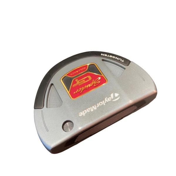 中古　Cランク　テーラーメイド　Ｓｐｉｄｅｒ　ＧＴ　Ｓｐｉｄｅｒ　ＧＴ　ＲＯＬＬＢＡＣＫ　ＳＩＬＶＥＲ／ＢＬＡＣＫ　シングルベンド　３３インチ　パター　スチール 　フレックスその他 ロフト角:3.00