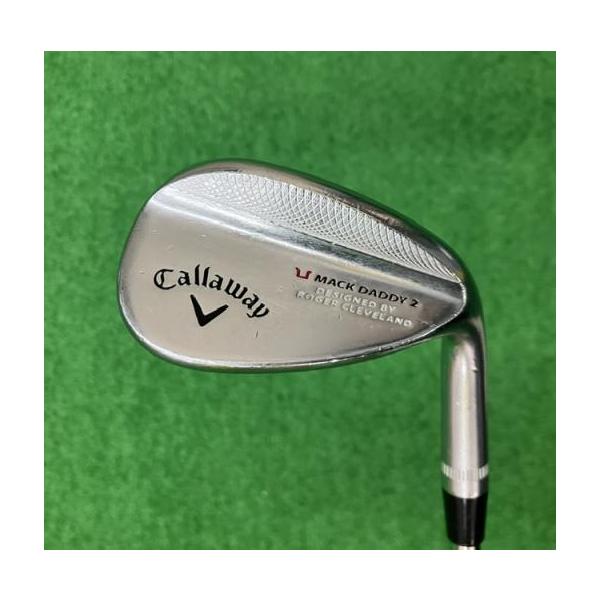中古　Cランク　キャロウェイ Callaway マックダディ 2 クロムメッキ MACK DADDY 2 クロムメッキ 50°/12°S USA ウェッジ 純正特注シャフト フレックスS