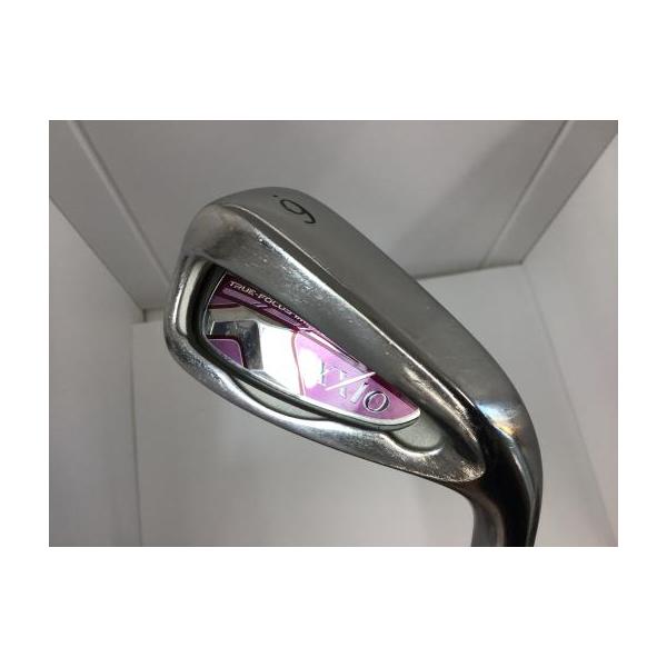 中古　Dランク　ダンロップ　ＸＸＩＯ　ＸＸＩＯ（２０１８）　＃６（ボルドー）　レディース　単品アイアン　ＸＸＩＯ　ＭＰ１０００Ｌ（アイアン）　ボルドー 　フレックスＬ ロフト角:27.00