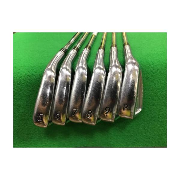 中古　Dランク　ヤマハ　ｉｎｐｒｅｓ　Ｘ　ｉｎｐｒｅｓ　Ｘ　Ｖ　ＦＯＲＧＥＤ　ＴＯＵＲＭＯＤＥＬ（２０１２）　６Ｓ（実本数：６本セット）　アイアンセット　純正特注シャフト 　フレックスＳ ロフト角:27.00