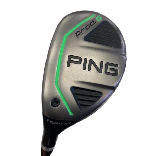中古　Cランク　ピン　ＰＩＮＧ　ＰＩＮＧ　Ｐｒｏｄｉ　Ｇ　２７°　ユーティリティ　オリジナルカーボン 　フレックスＲ ロフト角:27.00