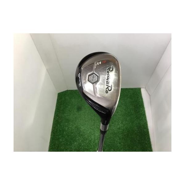 中古　Cランク　ＲｏｍａＲｏ　ＲｏｍａＲｏ　ＲｏｍａＲｏ　Ｒａｙ　ＴＹＰＥ　Ｒ　シルバー　Ｕ１８　ユーティリティ　純正特注シャフト 　フレックスＸ ロフト角:18.00