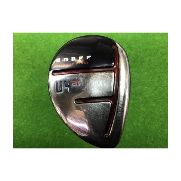 中古　Cランク　ダイワ（グローブライド）　ＯＮＯＦＦ　ＯＮＯＦＦ　ＦＡＩＲＷＡＹ　ＷＩＮＧＳ（２０２０）　ＡＫＡ　Ｕ４　ユーティリティ　ＳＭＯＯＴＨ　ＫＩＣＫ　ＭＰ−５２０Ｕ 　フレックスＳＲ ロフト角:20.00