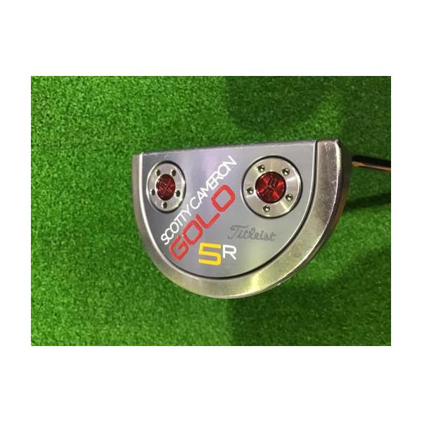 中古　Cランク　タイトリスト　ＳＣＯＴＴＹ　ＣＡＭＥＲＯＮ　ＳＣＯＴＴＹ　ＣＡＭＥＲＯＮ　ＧｏＬｏ　５Ｒ（２０１５）　３３インチ　パター　スチール 　フレックスその他 ロフト角:3.50