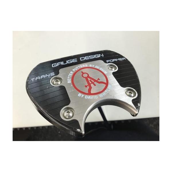 中古　Dランク　ゲージデザイン　Ｇａｕｇｅ　Ｄｅｓｉｇｎ　Ｇａｕｇｅ　Ｄｅｓｉｇｎ　Ｄ−ＦＩＴ　Ｔｒａｎｓｆｏｒｍｅｒ　３３インチ　パター　スチール 　フレックスその他 ロフト角:3.50