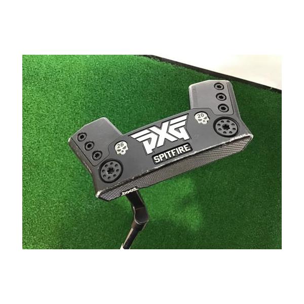 中古　Cランク　ＰＸＧ　ＢＡＴＴＬＥ　ＲＥＡＤＹ　ＢＡＴＴＬＥ　ＲＥＡＤＹ　ＳＰＩＴＦＩＲＥ（クランク）　パター　スチール 　フレックスその他 ロフト角:0.00