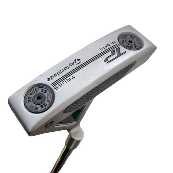 中古　Cランク　テーラーメイド　ＴＰ　ＴＲＵＳＳ　ＴＰ　ＴＲＵＳＳ　Ｂ４ＴＨ　３４インチ　パター　スチール 　フレックスその他 ロフト角:3.50