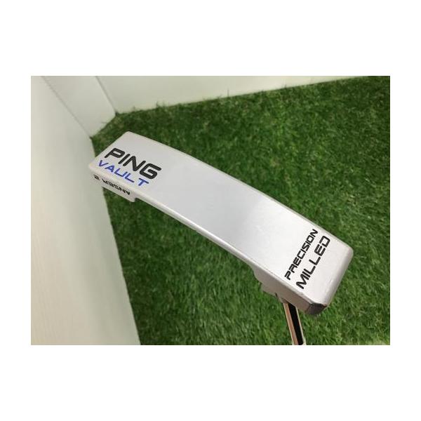 中古　Cランク　ピン　ＶＡＵＬＴ　ＶＡＵＬＴ　ＡＮＳＥＲ　２　シルバー　３４インチ　パター　スチール 　フレックスその他 ロフト角:0.00