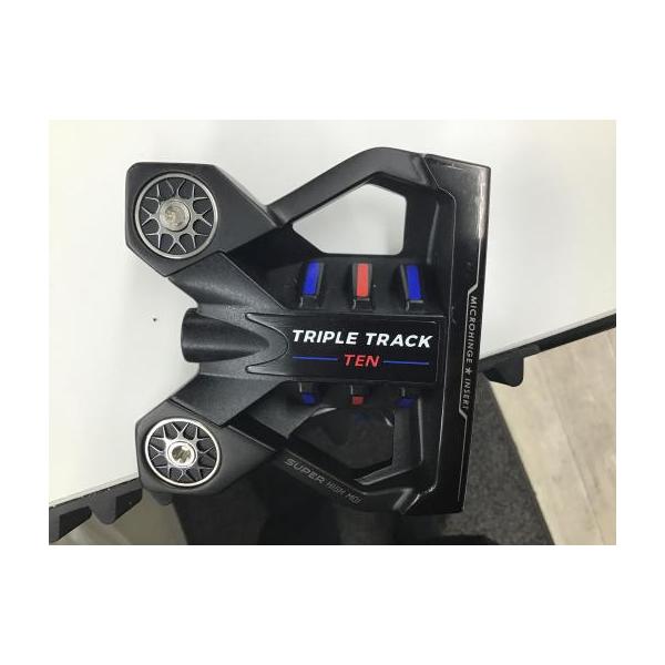 中古　Cランク　オデッセイ　ＴＲＩＰＬＥ　ＴＲＡＣＫ　ＴＲＩＰＬＥ　ＴＲＡＣＫ　ＴＥＮ　Ｓ　３４インチ　パター　ＳＴＲＯＫＥ　ＬＡＢ　ＢＬＡＣＫ 　フレックスその他 ロフト角:3.00