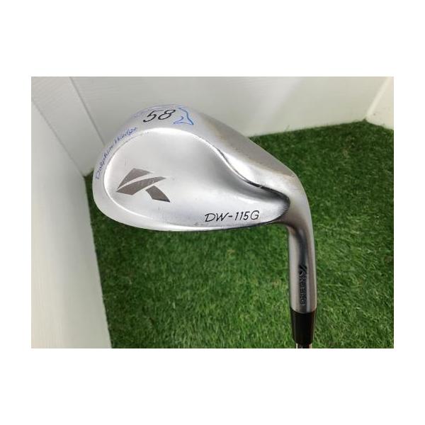 中古　Cランク　キャスコ　Ｄｏｌｐｈｉｎ　Ｗｅｄｇｅ　Ｄｏｌｐｈｉｎ　Ｗｅｄｇｅ　ＤＷ−１１５Ｇ　５８°　ウェッジ　ＮＳ　ＰＲＯ　９５０ＧＨ 　フレックスＳ ロフト角:58.00