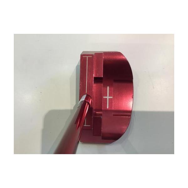 中古　Dランク　キャスコ　Ｒｅｄ　Ｒｅｄ　９／９　ＲＭ−００２　３４インチ　パター　オリジナルカーボン 　フレックスその他 ロフト角:1.50