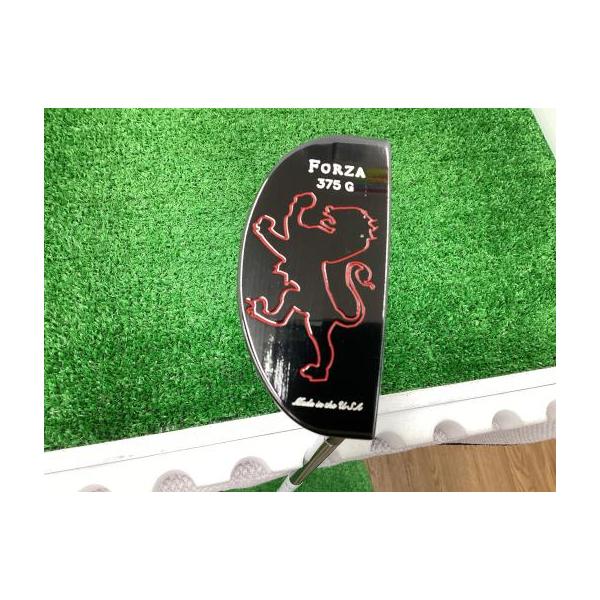 中古　Cランク　Ｐｉｒｅｔｔｉ　Ｐｉｒｅｔｔｉ　Ｐｉｒｅｔｔｉ　ＦＯＲＺＡ　ブラック（３７５ｇ）　３４インチ　パター　スチール 　フレックスその他 ロフト角:2.00